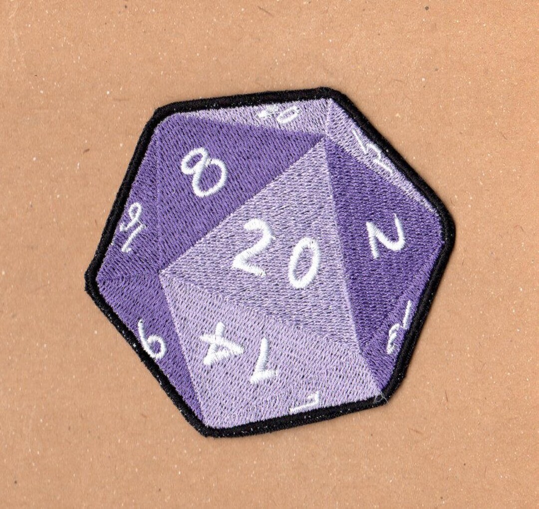 D20 Patch - Etsy