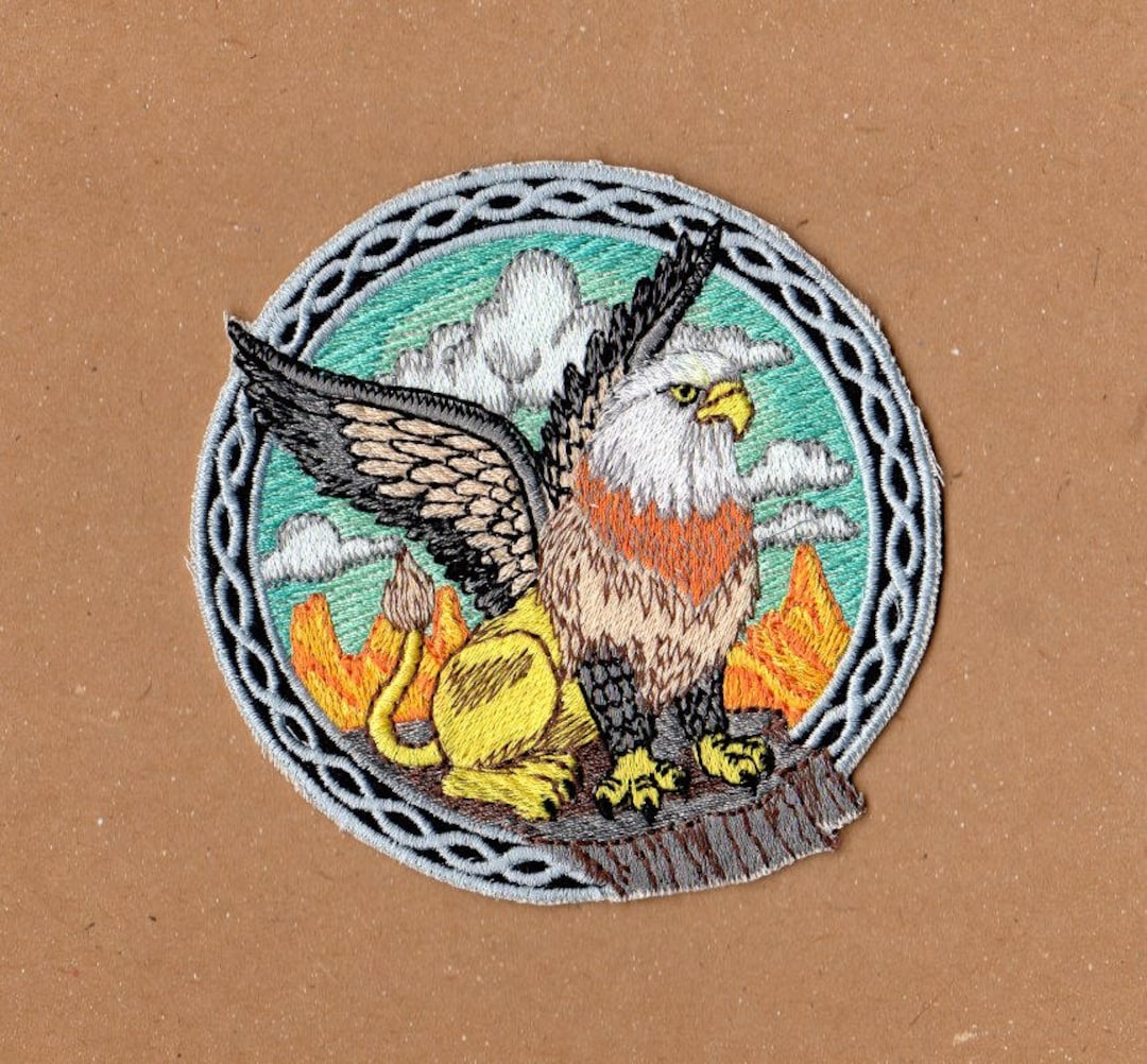 Griffin Patch - Etsy