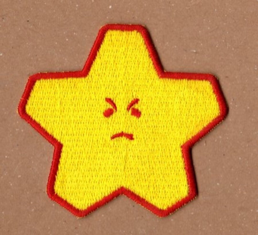 Angry Star Patch - Idiocracy - Etsy