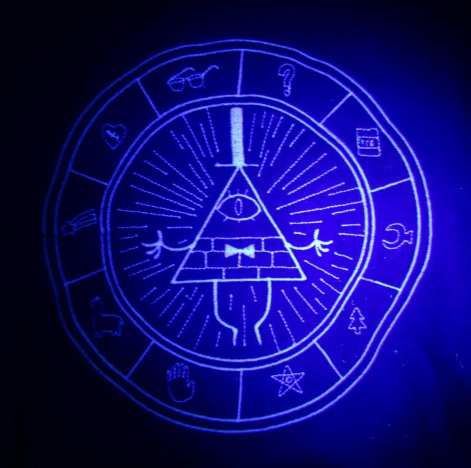 Bill Cipher Zodiac Shirt Gravity Falls | Etsy