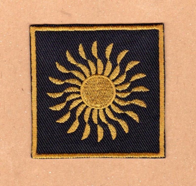 Sergeant Pinback Patch Dark Star | Etsy