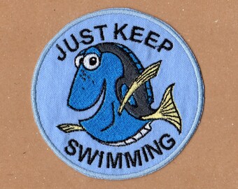 Swimming Patch - Etsy