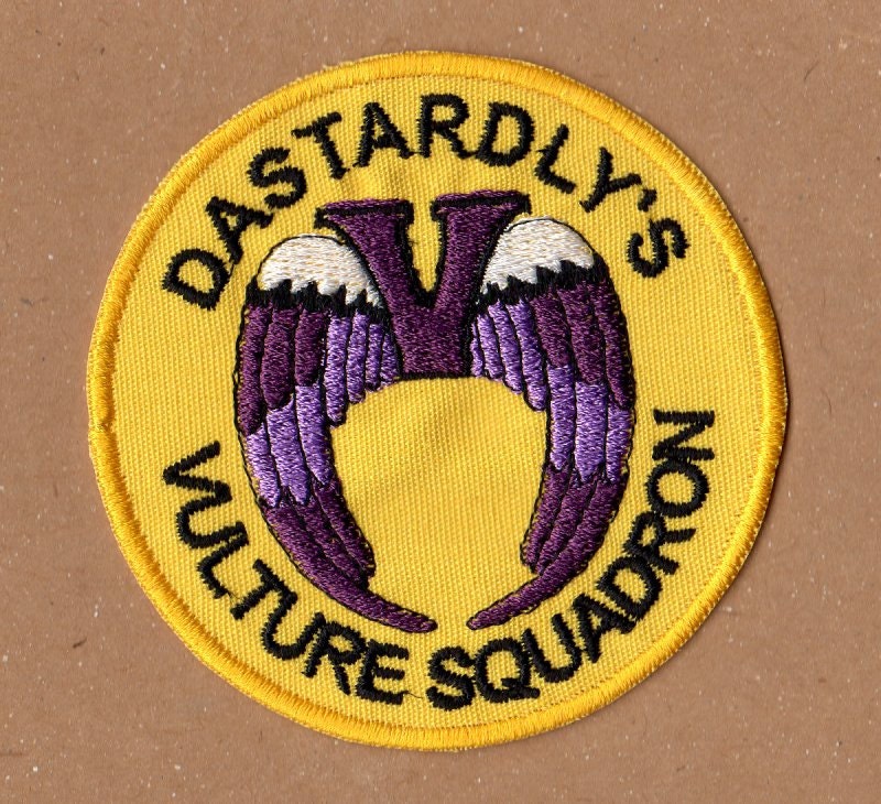 Vulture Squadron Patch - Dastardly and Muttley - Etsy