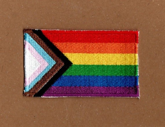 Inclusive Pride Flag Patch | Etsy
