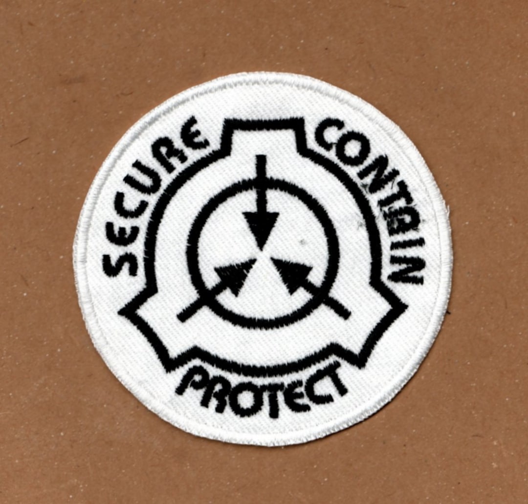 SCP Patch (with Text) - Etsy