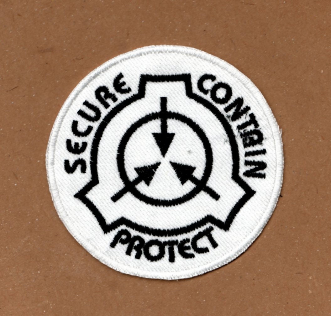 SCP Patch With Text | Etsy