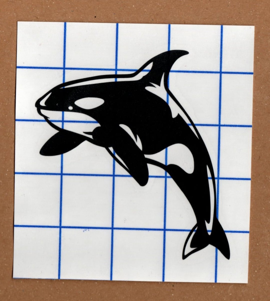 Orca Vinyl Decal - Etsy
