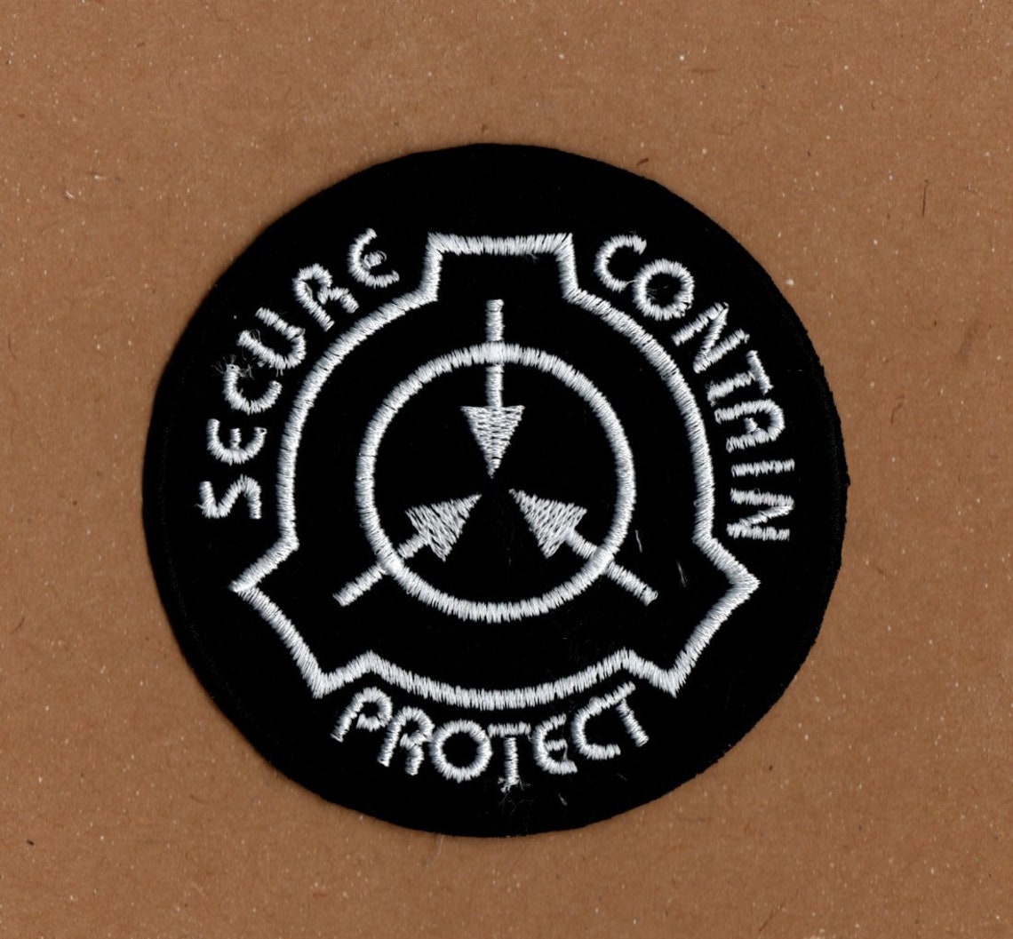 SCP Patch with Text | Etsy