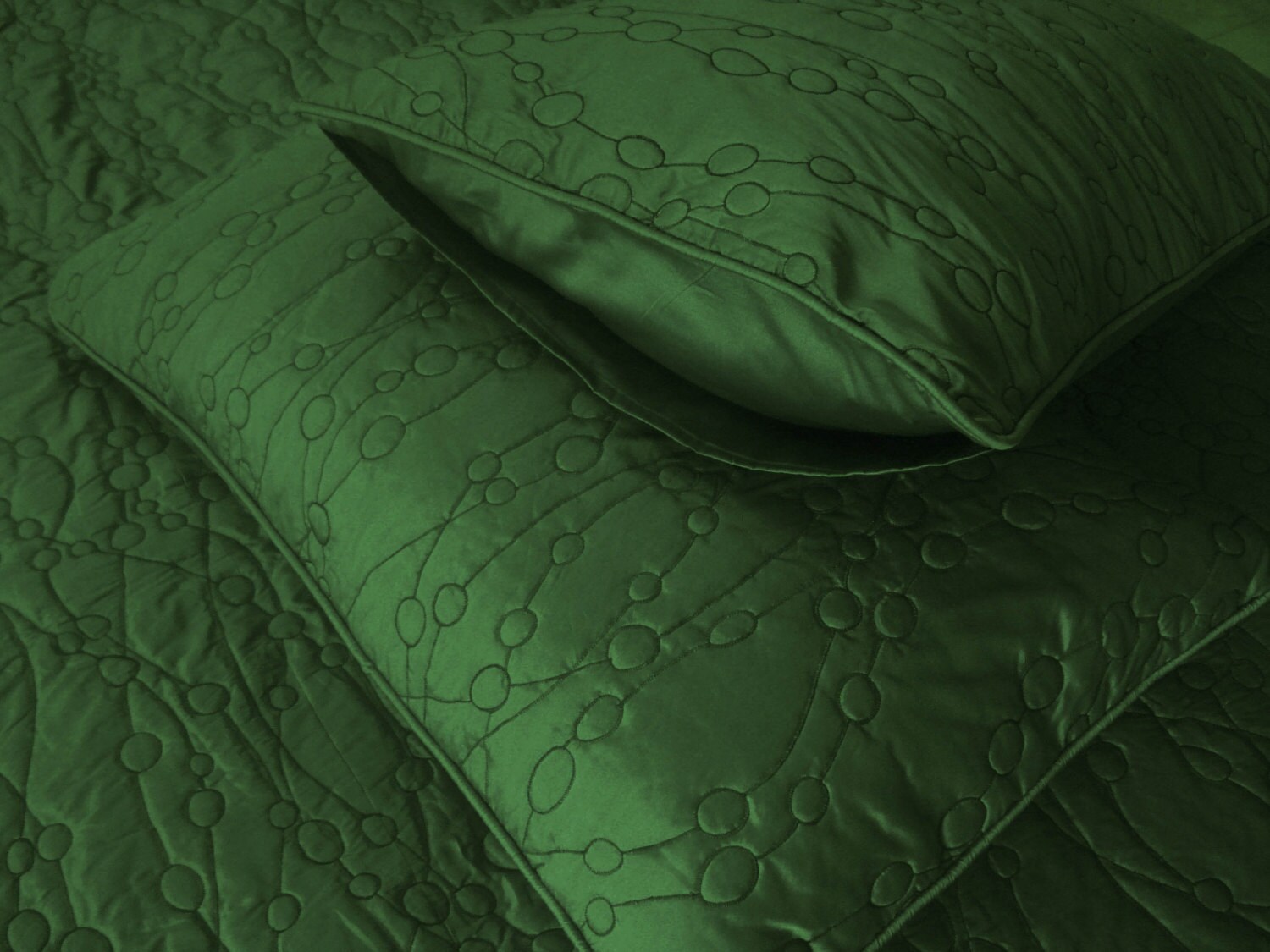 King Size Quilts Homemade Christmas Gift Idea Emerald Bedding | Etsy