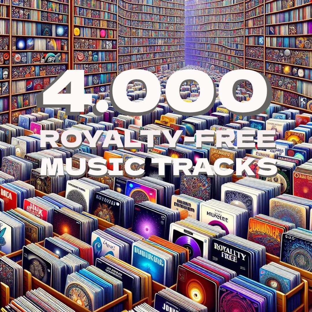 4.000 Royalty-free Music Tracks Collection for Creator - Etsy