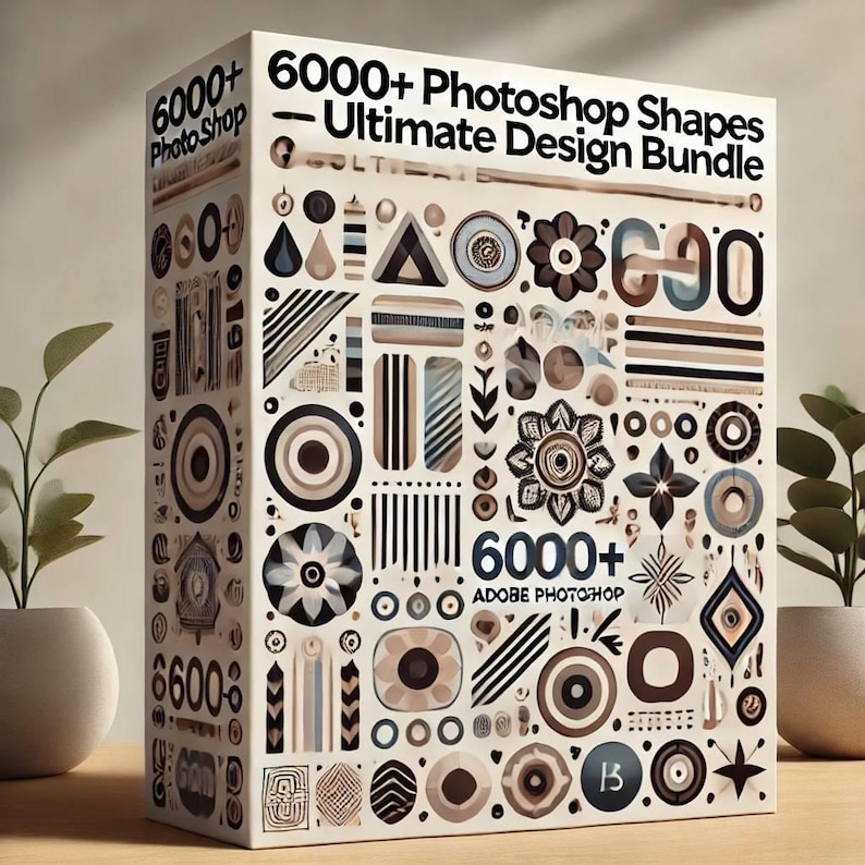 6,000 High-quality Adobe Photoshop Shapes – Ultimate Collection for ...