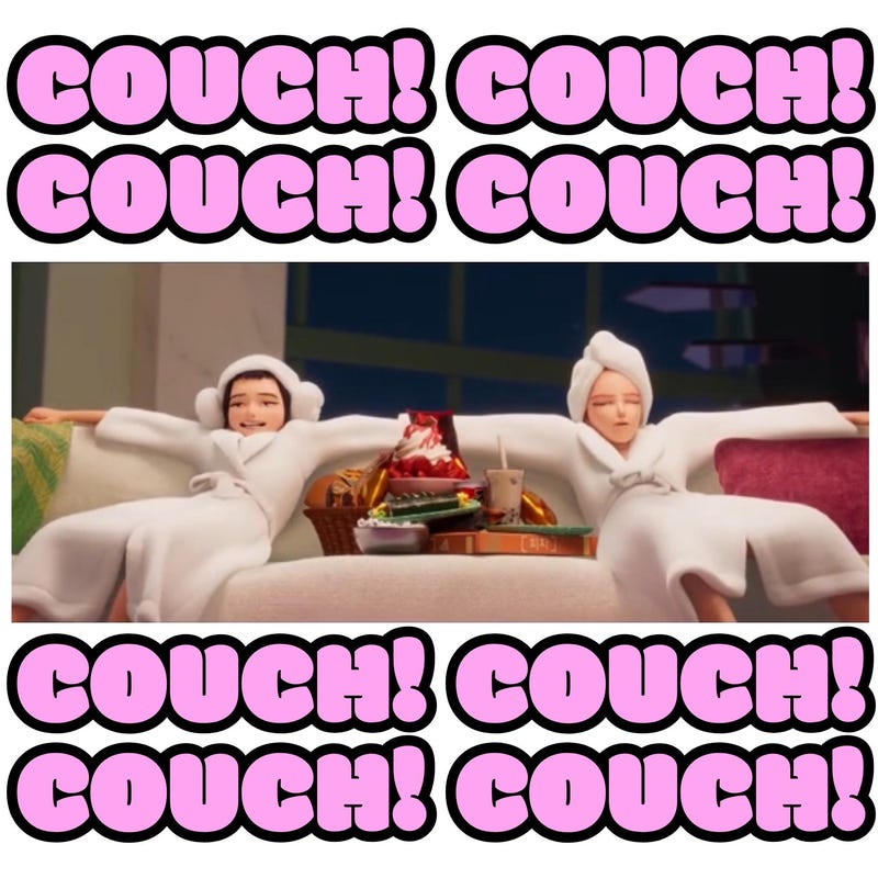 Kpop Demon Hunter Couch - Etsy