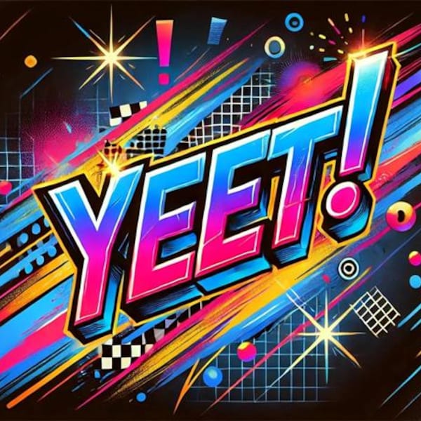 Yeet Logo Svg - Etsy