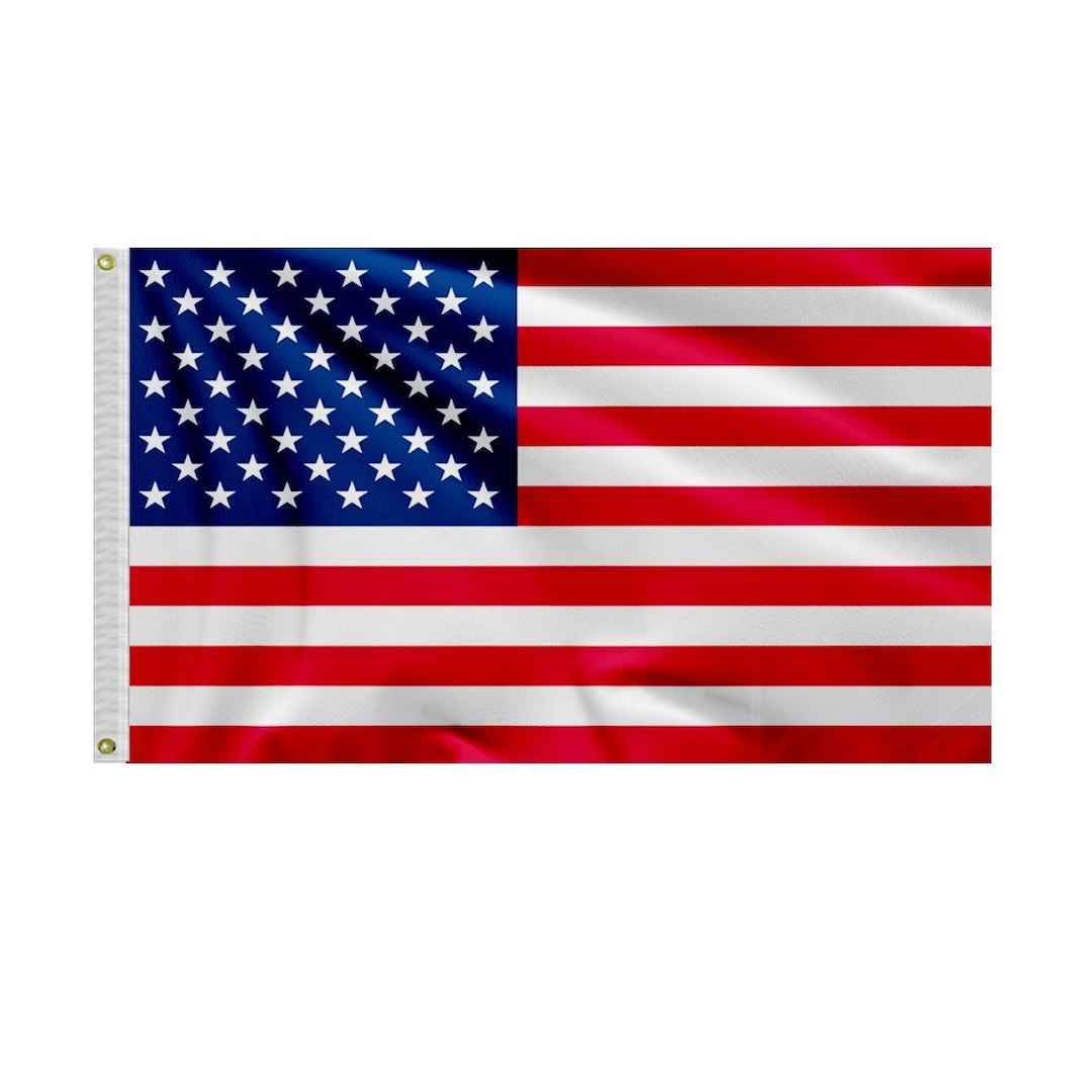 Large American Flag 5x8 Ft: Outdoor USA Flag With Brass Grommets - Etsy