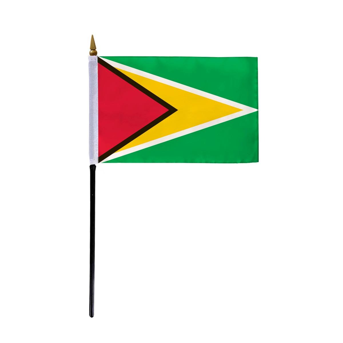 Guyana National Flag 200D Nylon With Brass Grommets, Guyanese Flags ...