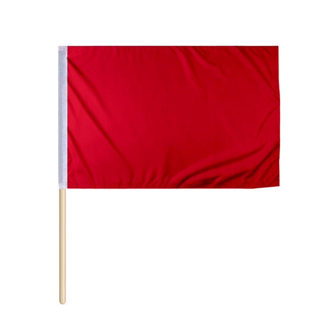 Red Racing Flags Stop Race Flags Go Kart Track Sports Gift for Kids ...