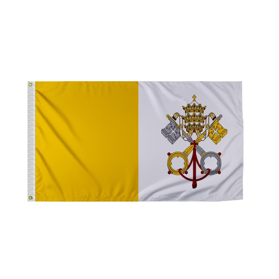 Promopatriot Catholic Papal Religious Flags Nylon 200D Vatican City ...