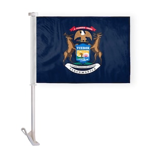 Michigan State Flag: Nylon With Brass Grommets - Multiple Sizes - Etsy