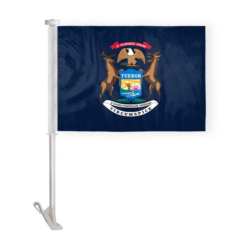 Michigan State Flag: Nylon With Brass Grommets - Multiple Sizes - Etsy
