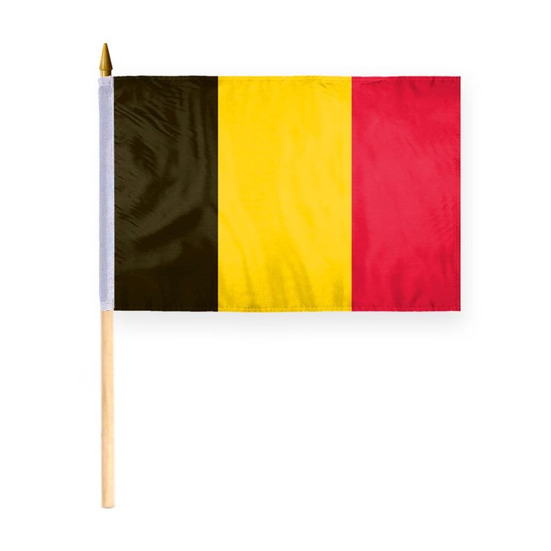 Belgium Flag: Vibrant 200D Nylon With Brass Grommets - Etsy