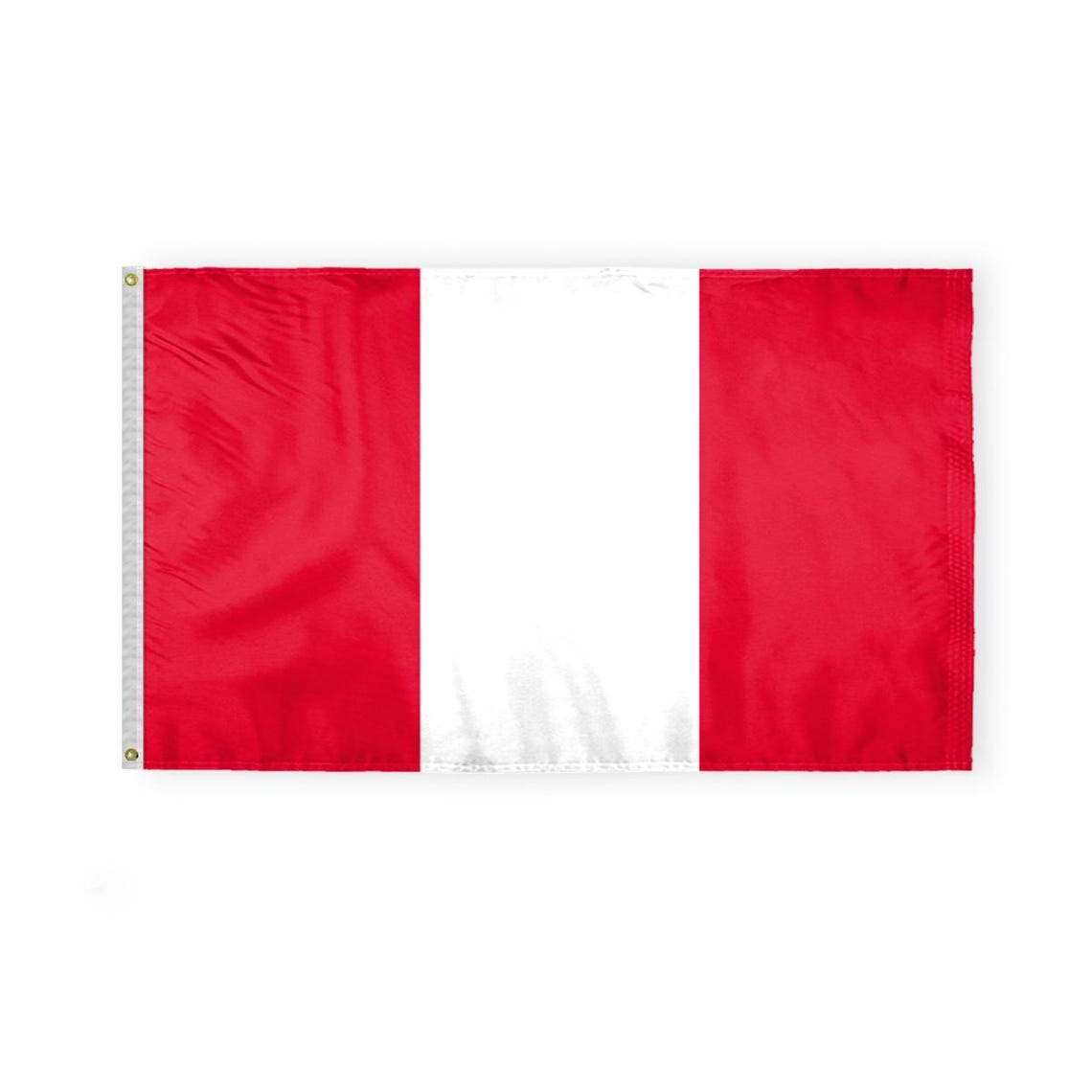 Nylon Peru Flag: Outdoor Peruvian Country Flag With Grommets - Etsy