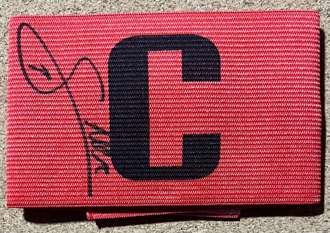 Bukayo Saka Signed Captain Armband Arsenal - Etsy
