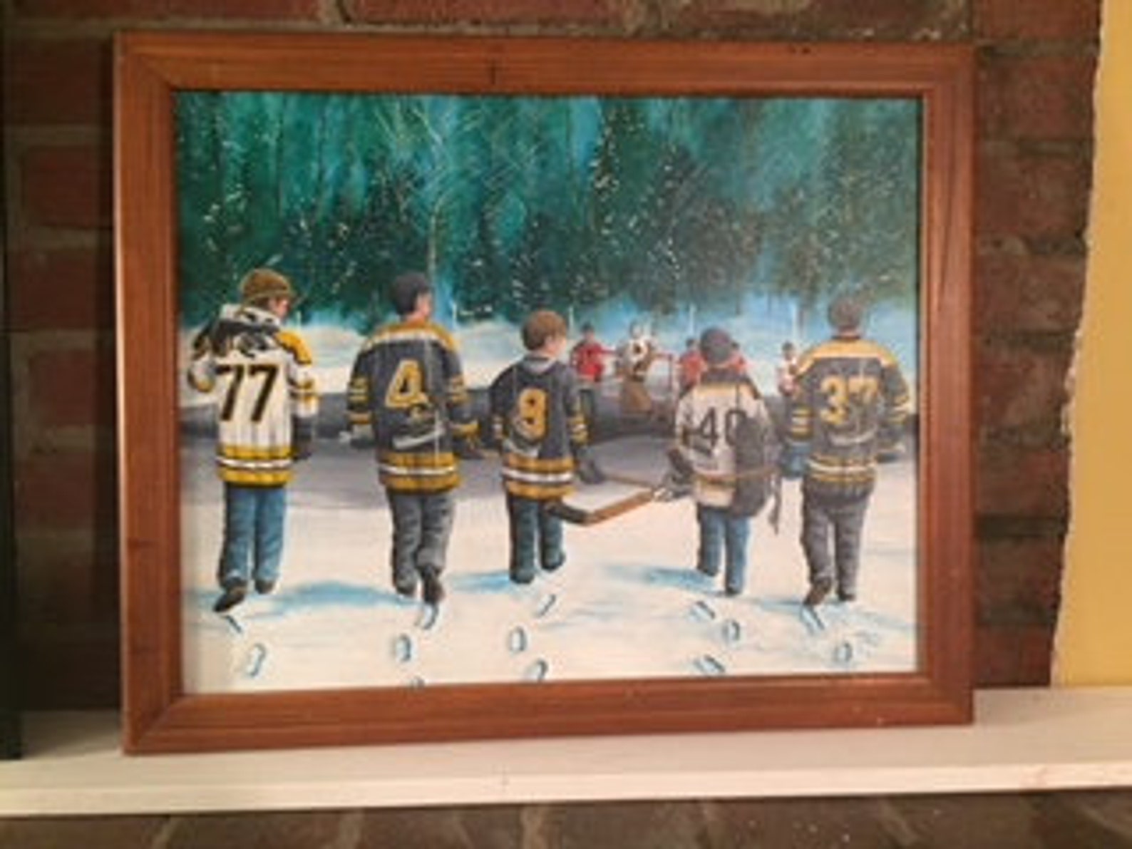 Boston Bruins - "rematch - 2013 Stanley Cup" - Print - Bobby Orr, Cam ...