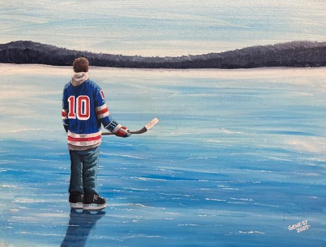 On Frozen Pond - Artemi Panarin - "the Breadman" - Original Painting ...