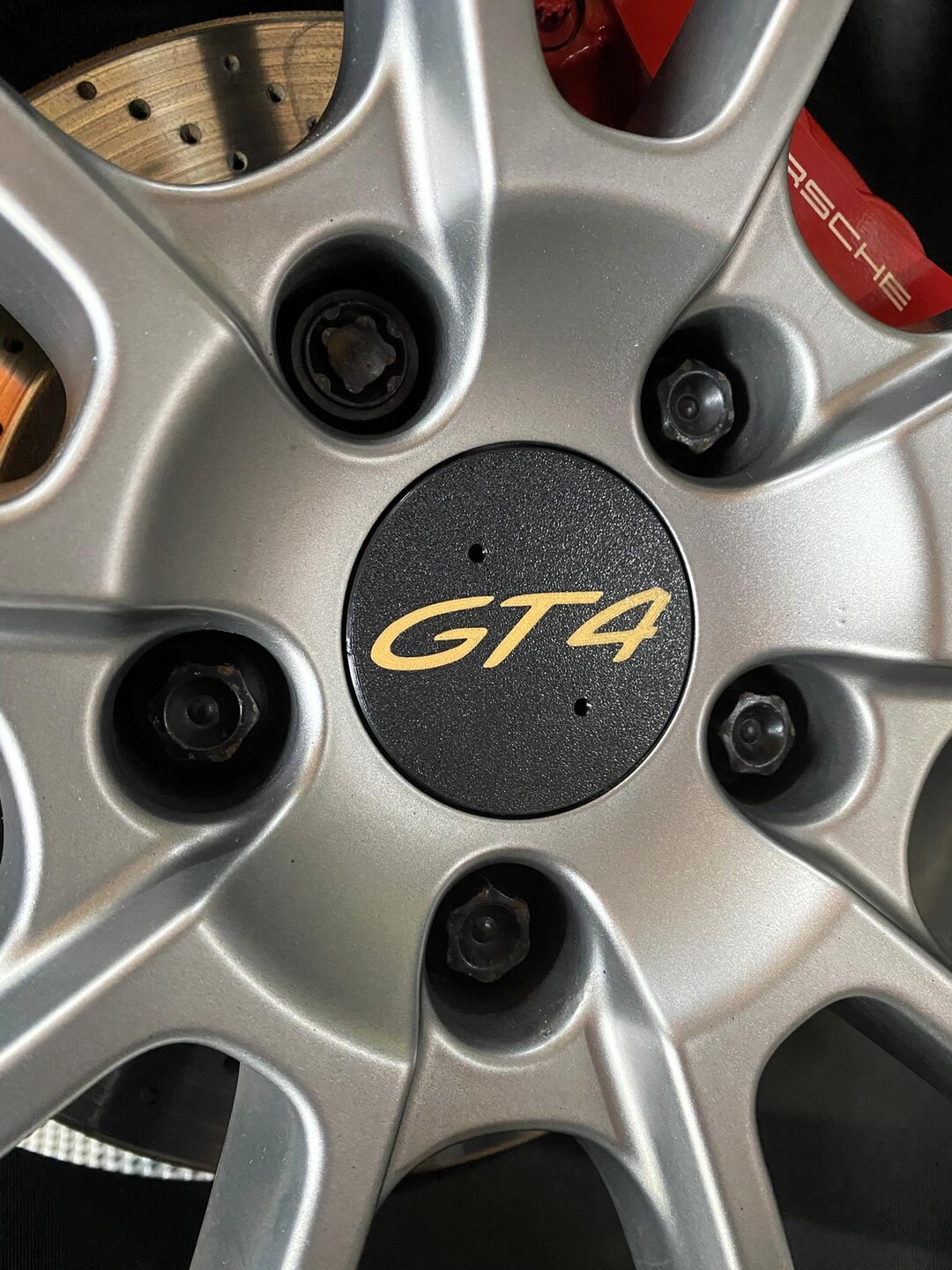 Sand Cast Effect 76mm Porsche Hub Caps, 3D Printed Set - Etsy