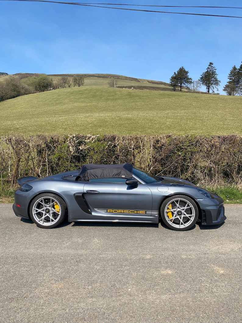 Lightweight Spyder Car Cover: Porsche 718, 981, 987 - Hand Sewn ...