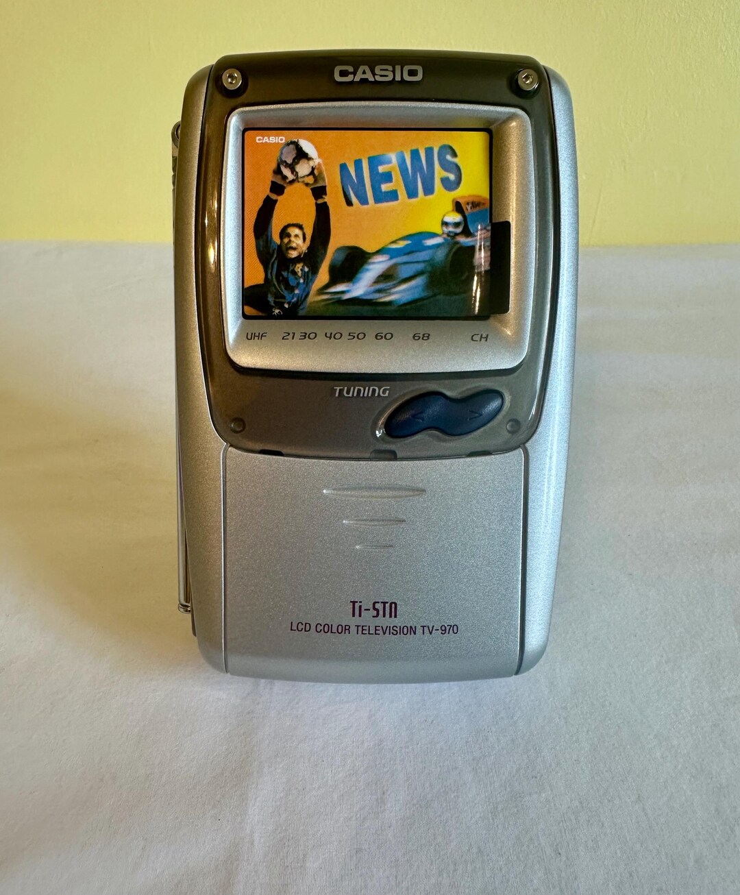 Vintage Casio TV-970 Portable Colour TV - Etsy
