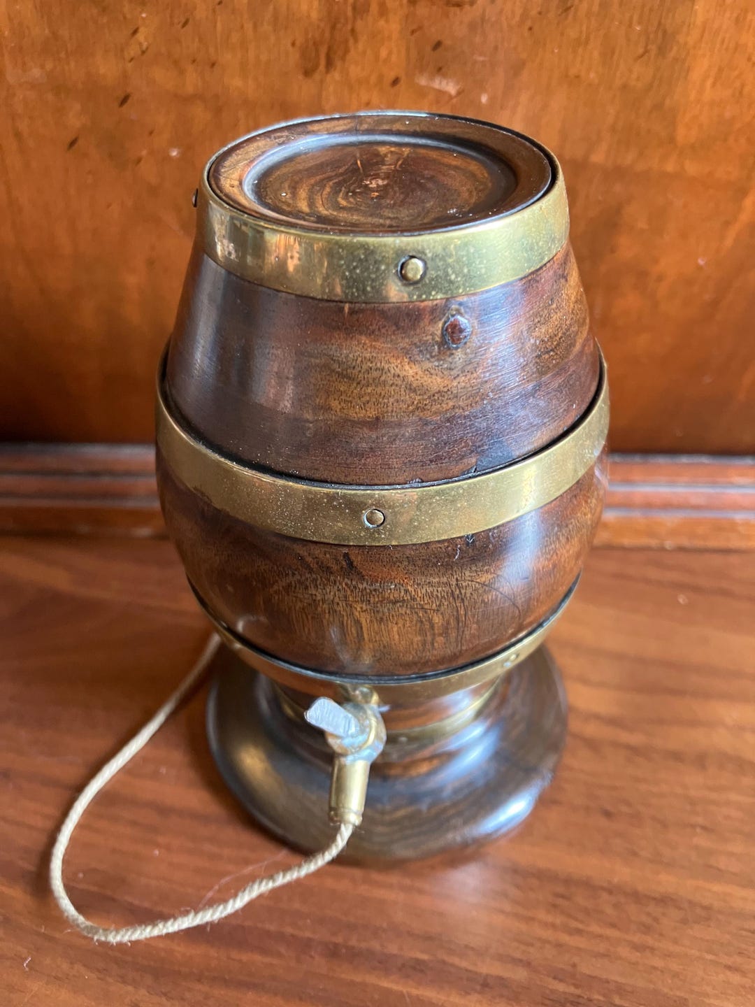 Antique Treen String Dispenser With Original Knife - Etsy