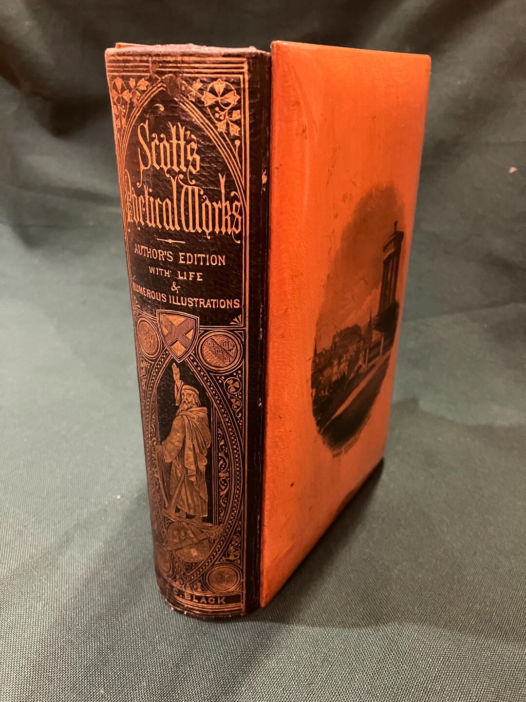 Antique Mauchline Ware Book of Poems by Sir Walter Scott - Etsy