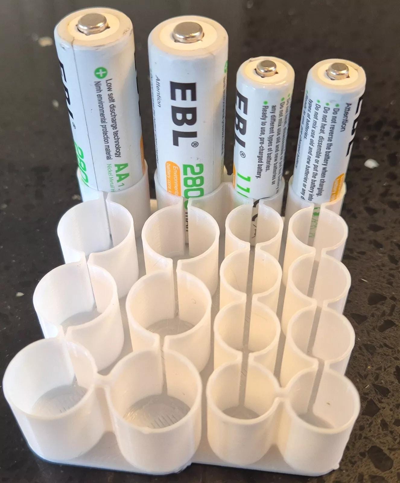 AA and AAA Battery Storage Organiser Holder - Etsy