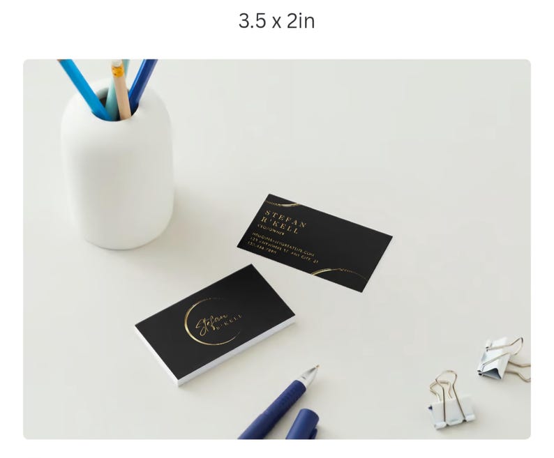 Custom Made Business Cards - Etsy