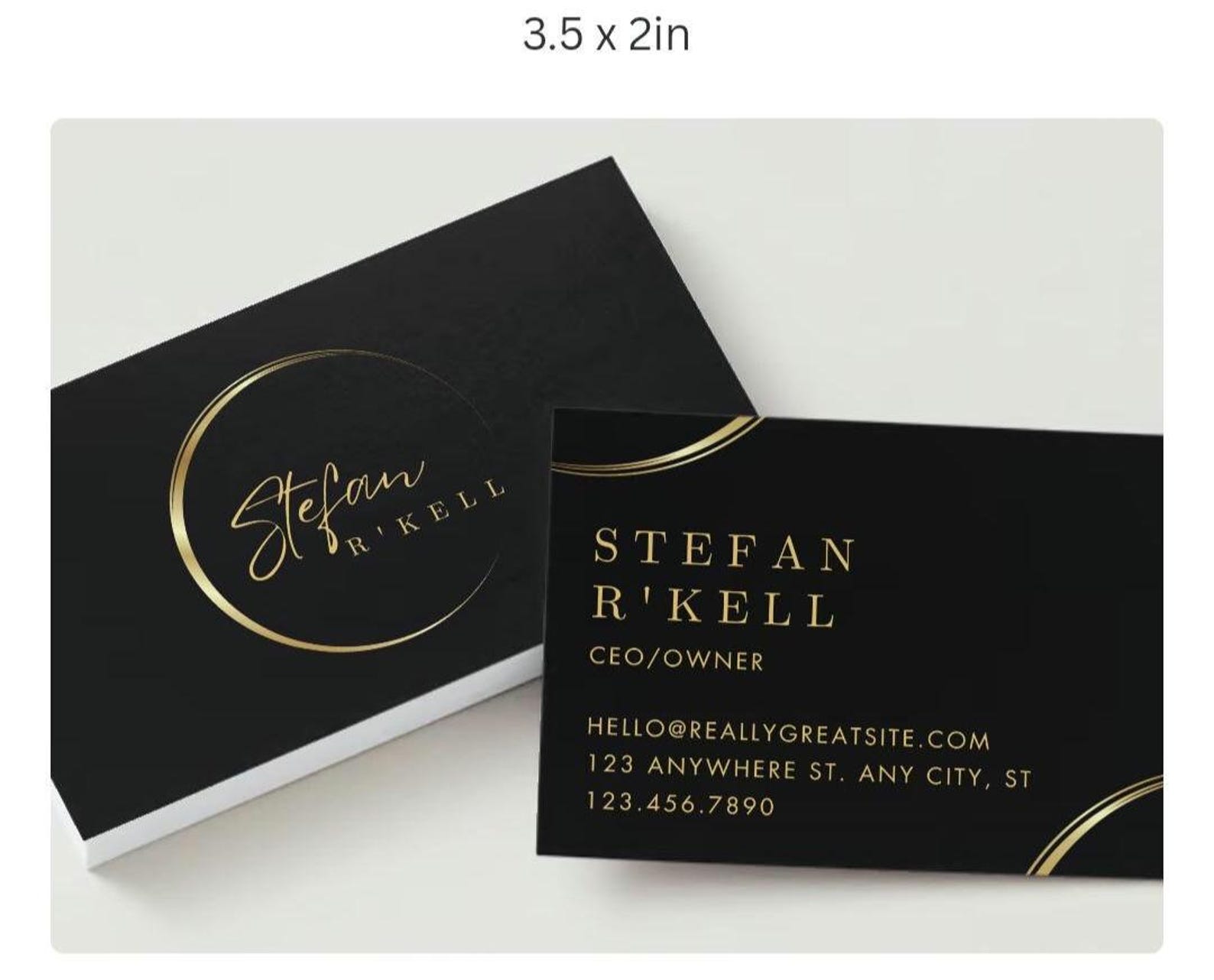 Custom Made Business Cards - Etsy