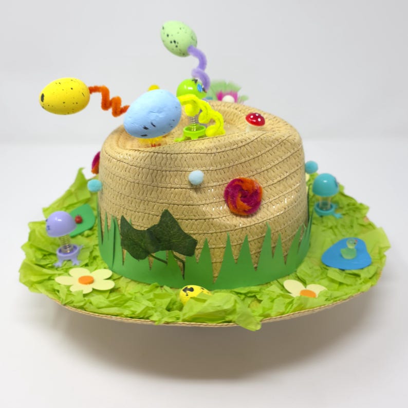 DIY Silly Spring Easter Bonnet Craft Kit - Make Your Own Easter Hat - Etsy