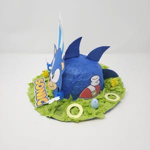 DIY Make Your Own Sonic Easter Bonnet Superheroes Video Game Superhero ...