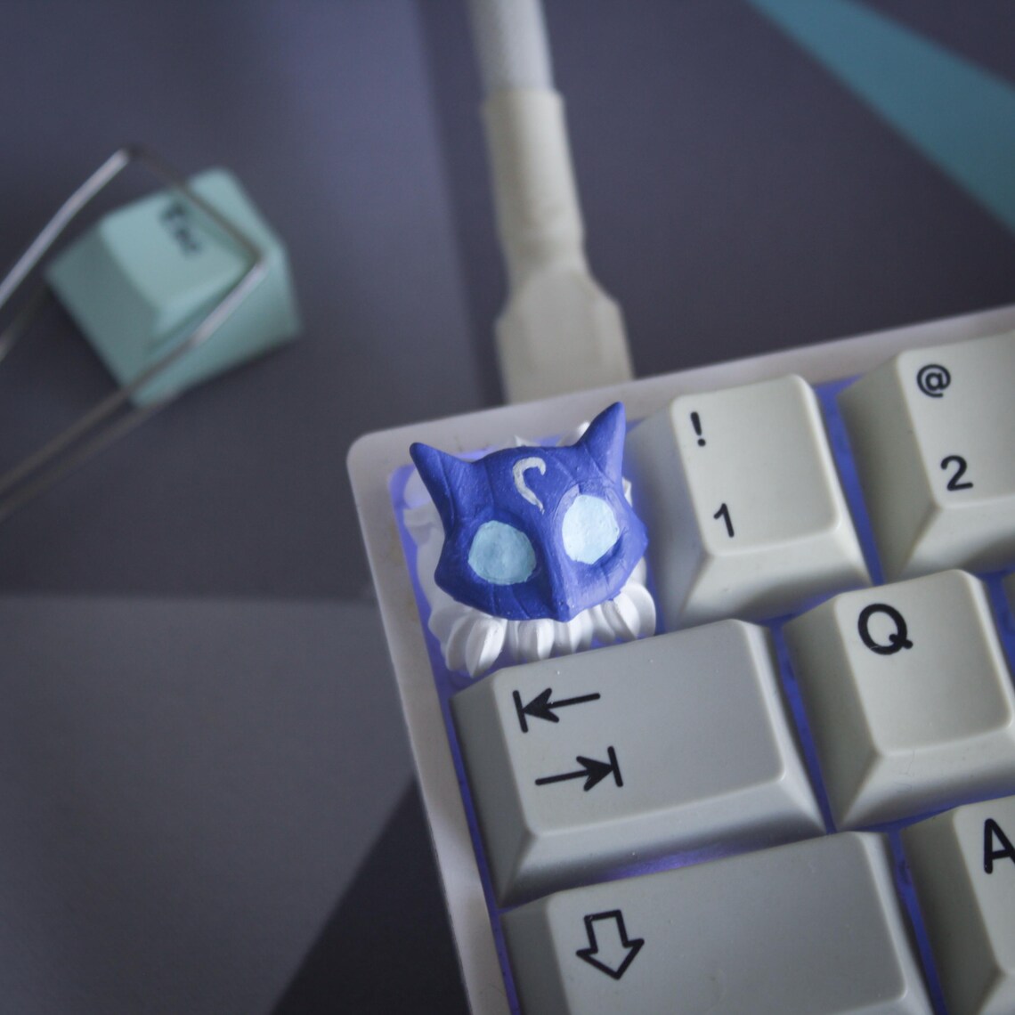 3D Printed League of Legends Keycap Set Unpainted Gray Custom ...
