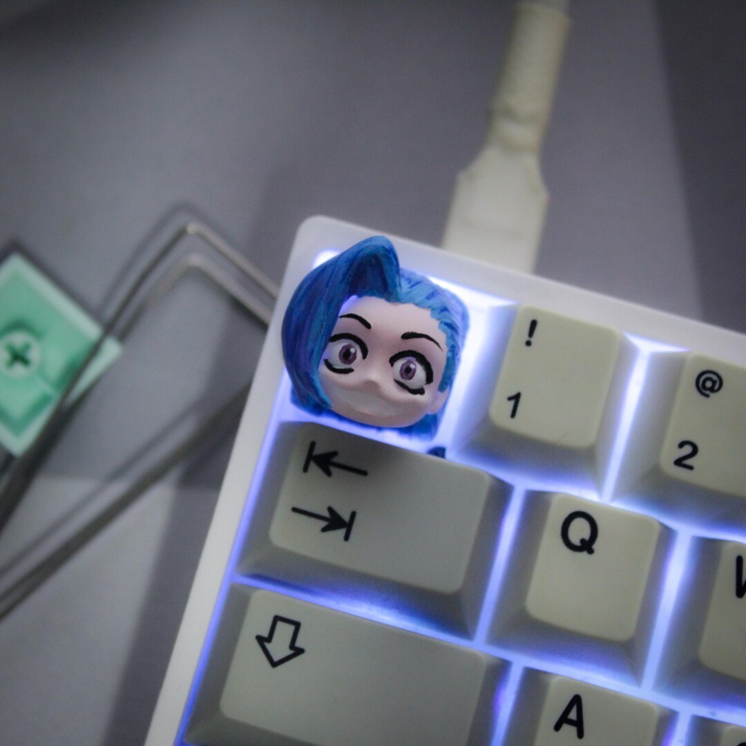 3D Printed League of Legends Keycap Set Unpainted Gray Custom ...