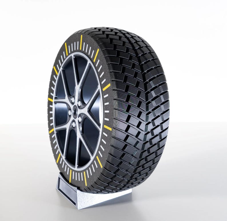 3D Printed Handmade F1 Tire Clock Desk Decoration - Etsy Australia