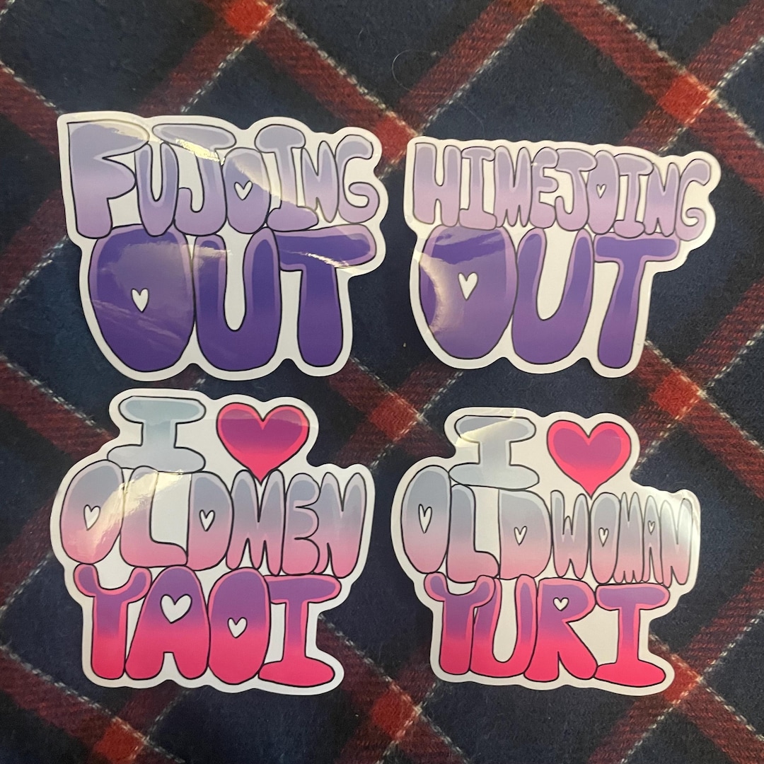 Yaoi/yuri Sticker Pack - Etsy