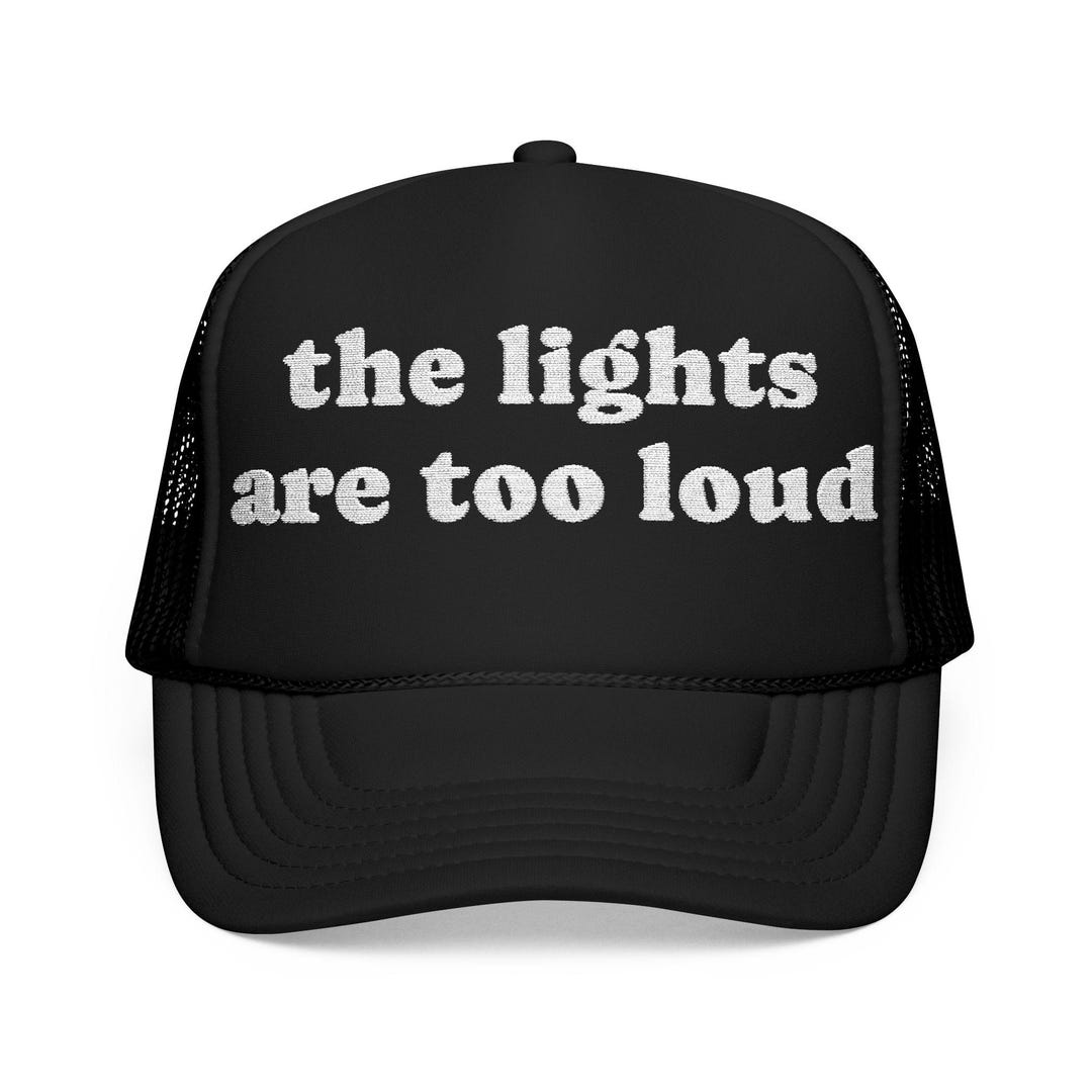 Embroidered "sensory Overload" Trucker Hat: Funny Autistic Friend Gift ...