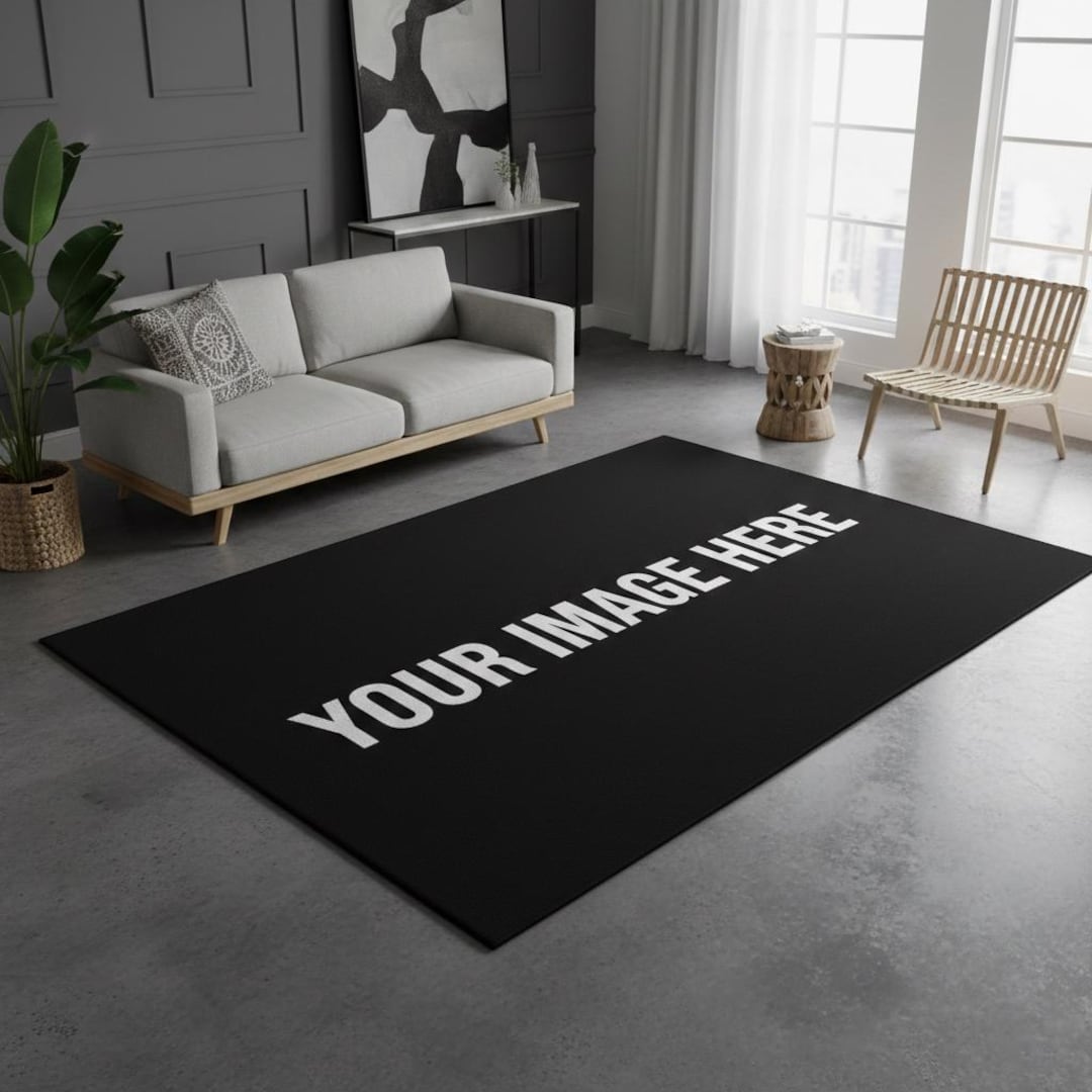 Company Logo Rug - Event Area Rug - Custom Rug - Custom Logo Carpet ...