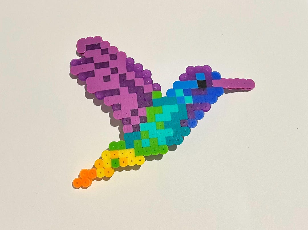 Perler Beads: Hummingbird - Etsy