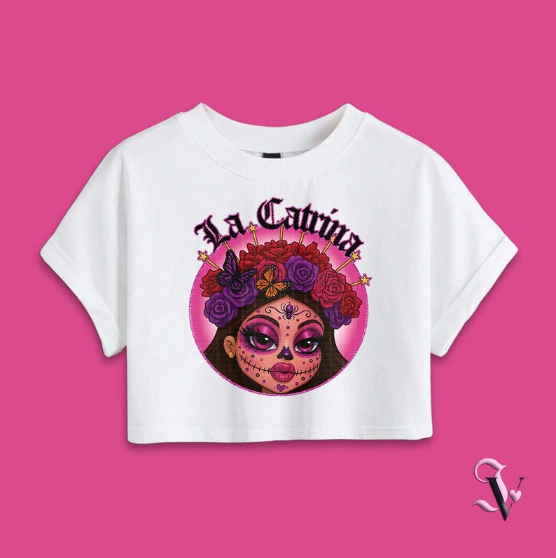 La Catrina PNG: Dia De Los Muertos Chibi Design (digital Download) - Etsy