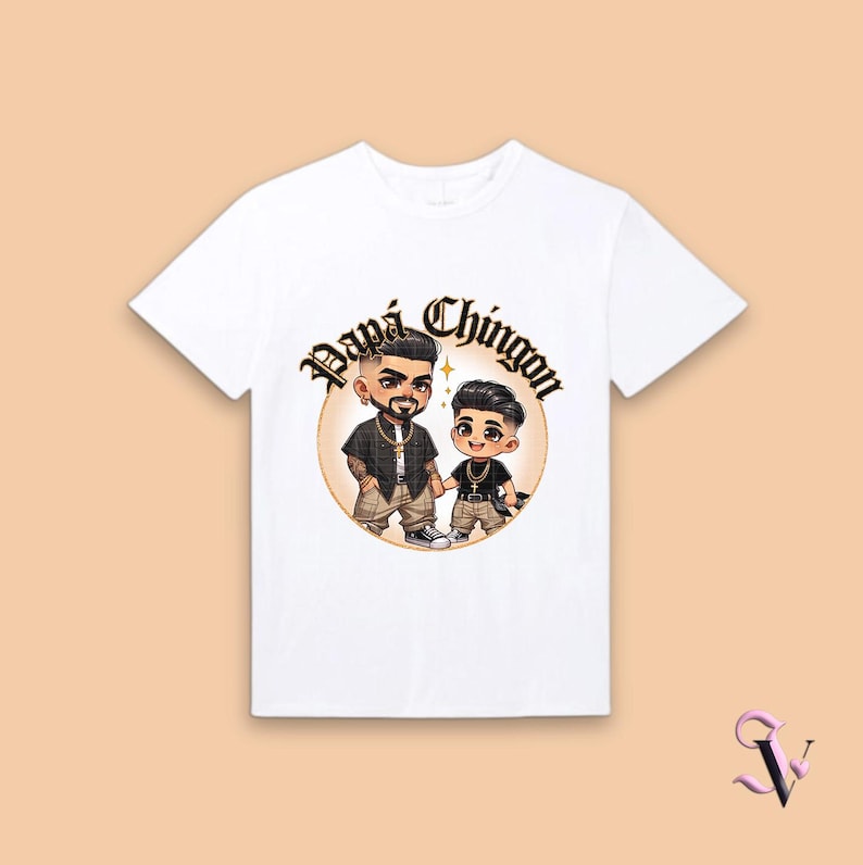 Papa Chingon Chibi PNG: Latino Father's Day Design (digital Download ...