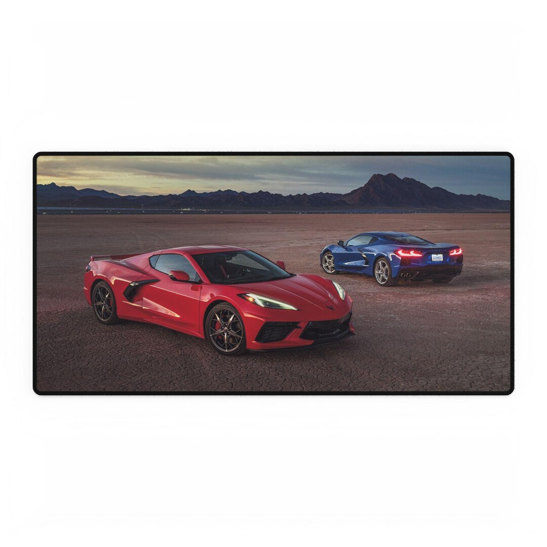 Chevorlet Corvette Stingray, Desk Mat - Etsy