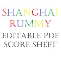 Printable Replacement Score Sheets Compatible With Rummikub - PDF ...