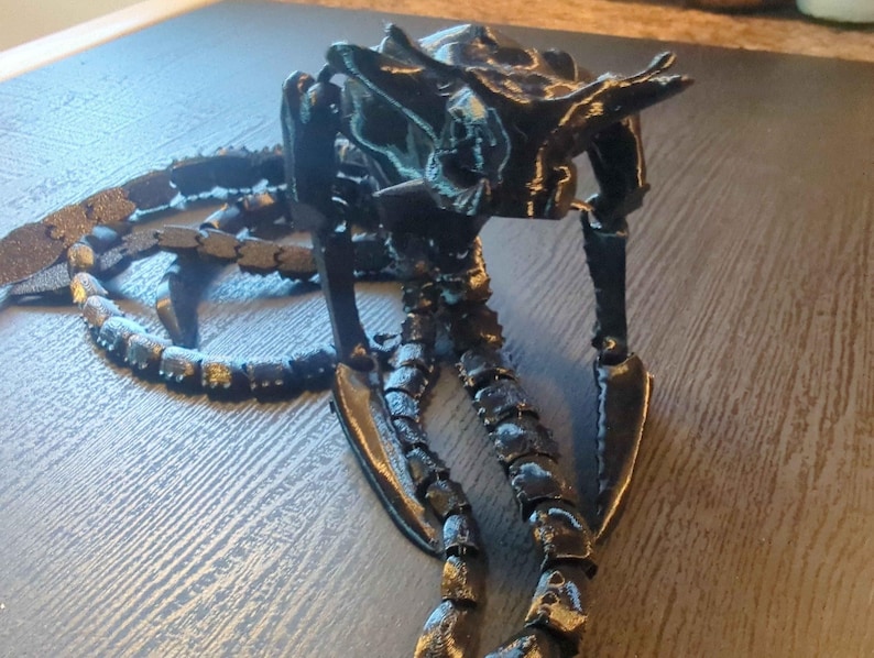 Leviathans - Articulated 3D Printed Subnautica Figures, Chelicerate ...